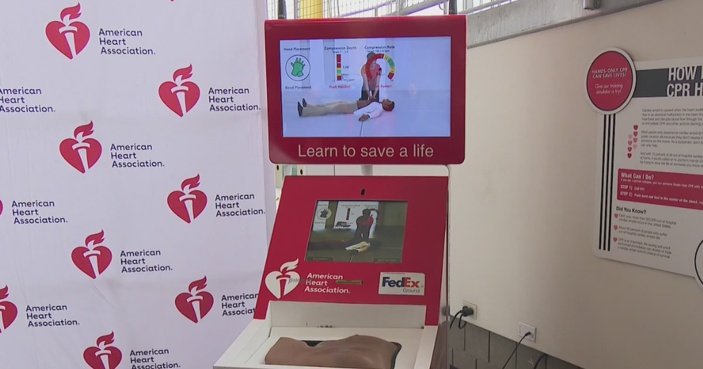 American Heart Association relaunches CPR kiosk at Carnegie Science ...