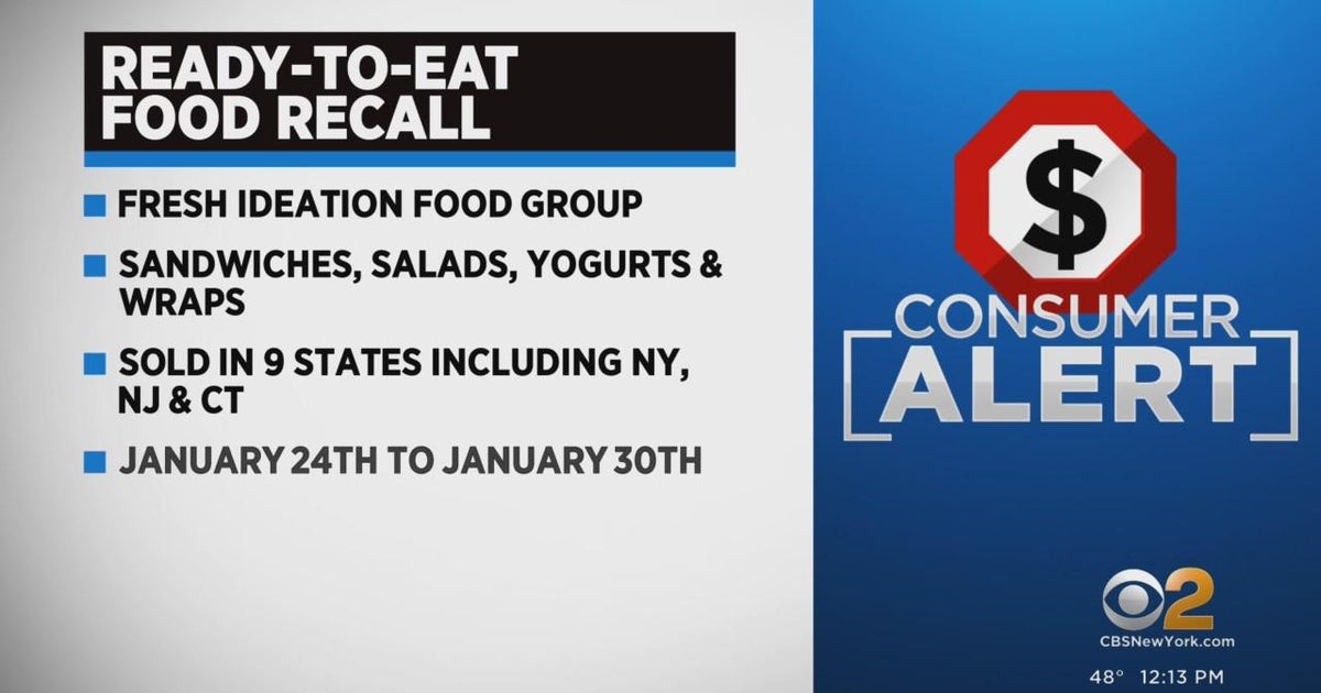 Ready-to-eat foods recalled - CBS New York