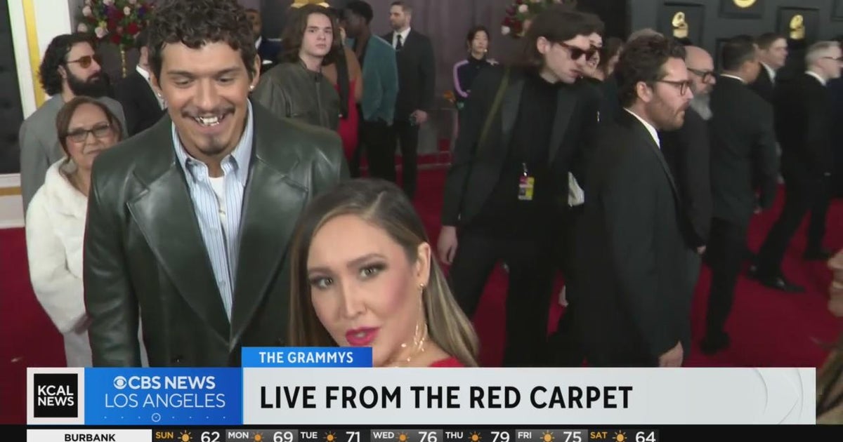 Grammys Red Carpet: Omar Apollo - CBS Los Angeles