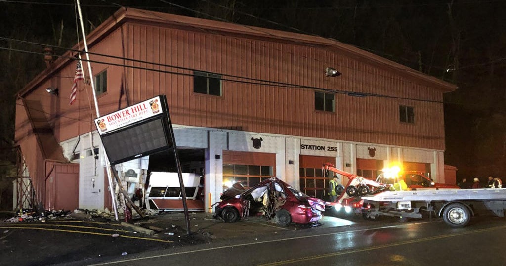 Driver slams into Bower Hill VFD along Vanadium Road in Scott Twp ...