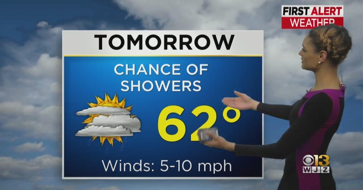 Meteorologist Abigail Degler has your Wednesday afternoon forecast - CBS Baltimore