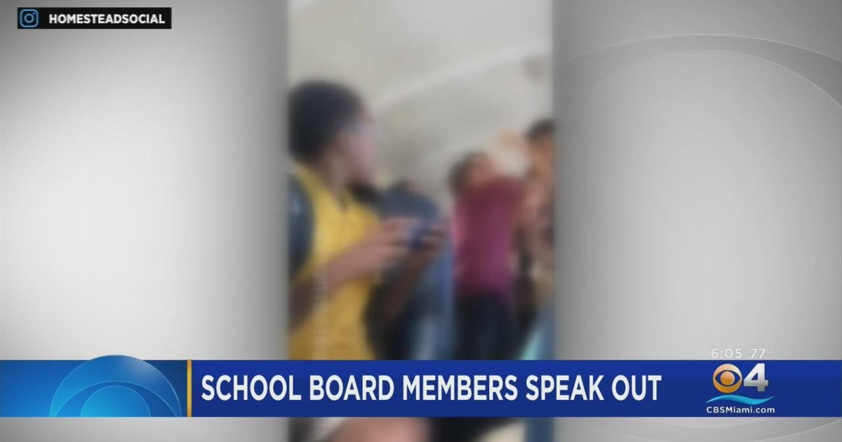 School Board members speak out on brutal bus beating - CBS Miami