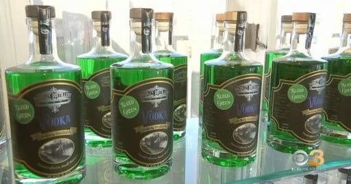 Bucks County distillery making Eagles themed drinks - CBS Philadelphia
