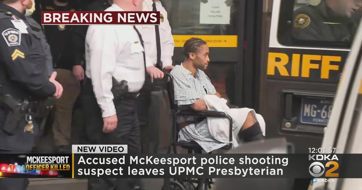 Accused McKeesport police shooting suspect leaves UPMC Presbyterian ...
