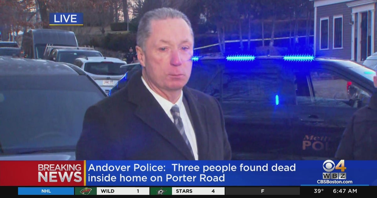3 people found shot to death in Andover home - CBS Boston