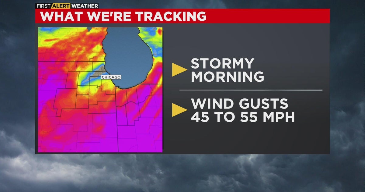 Chicago First Alert Weather: A stormy Thursday morning - CBS Chicago