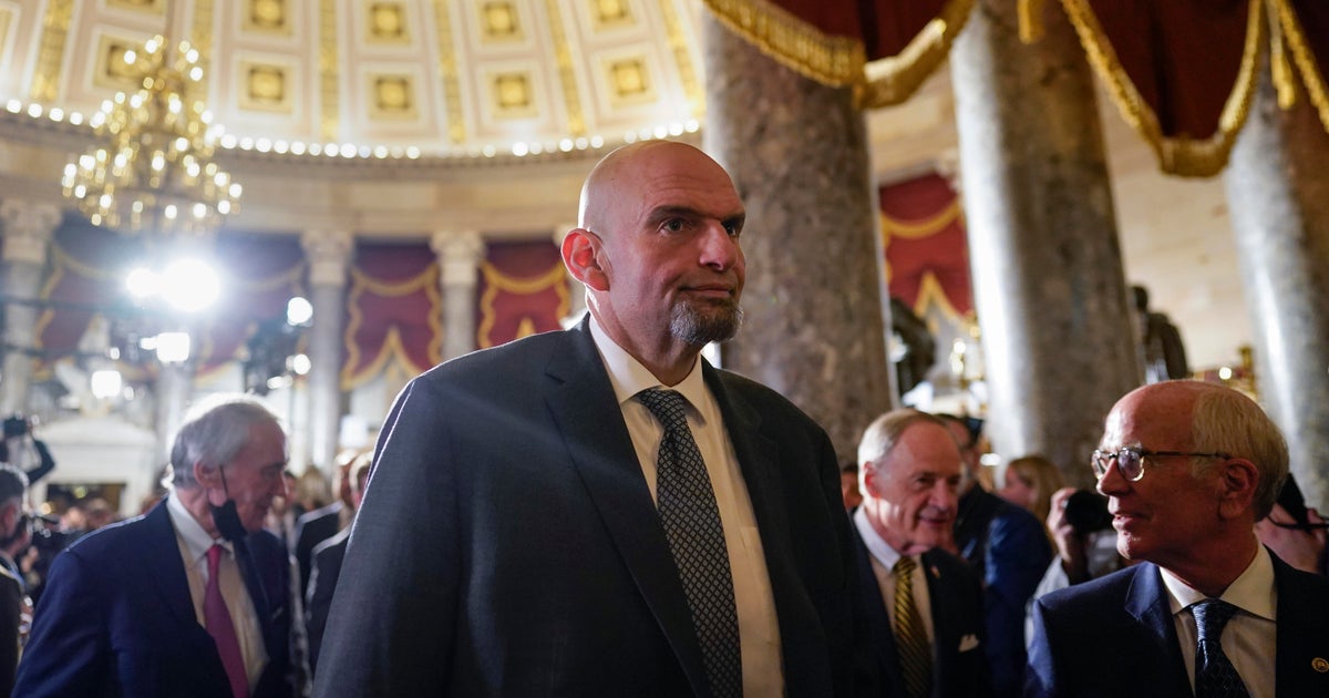 Pennsylvania Sen. John Fetterman discharged from hospital - CBS ...