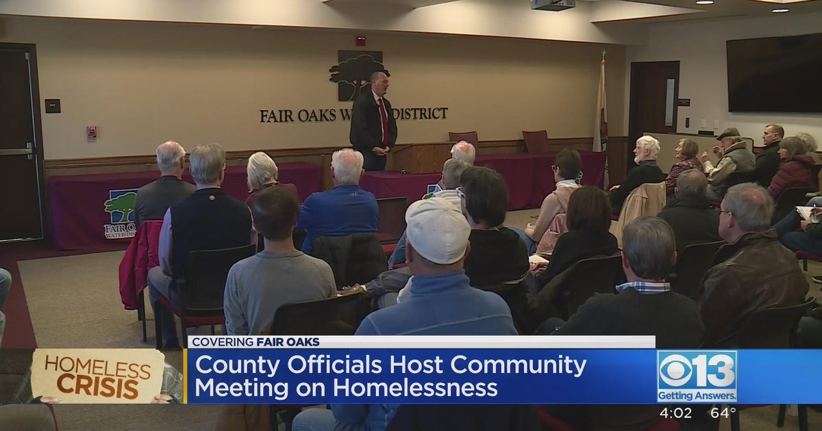 County officials host community meeting on homelessness in Fair Oaks ...