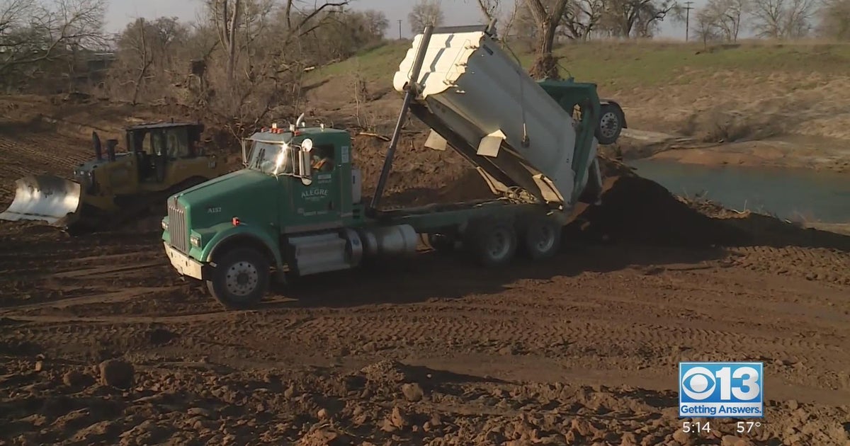 Levee repair work continues after NorCal storms with infusion of ...