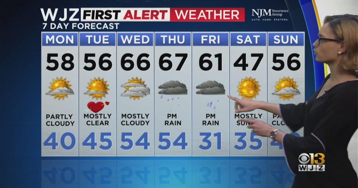 Meteorologist Abigail Degler has your Sunday evening forecast - CBS ...