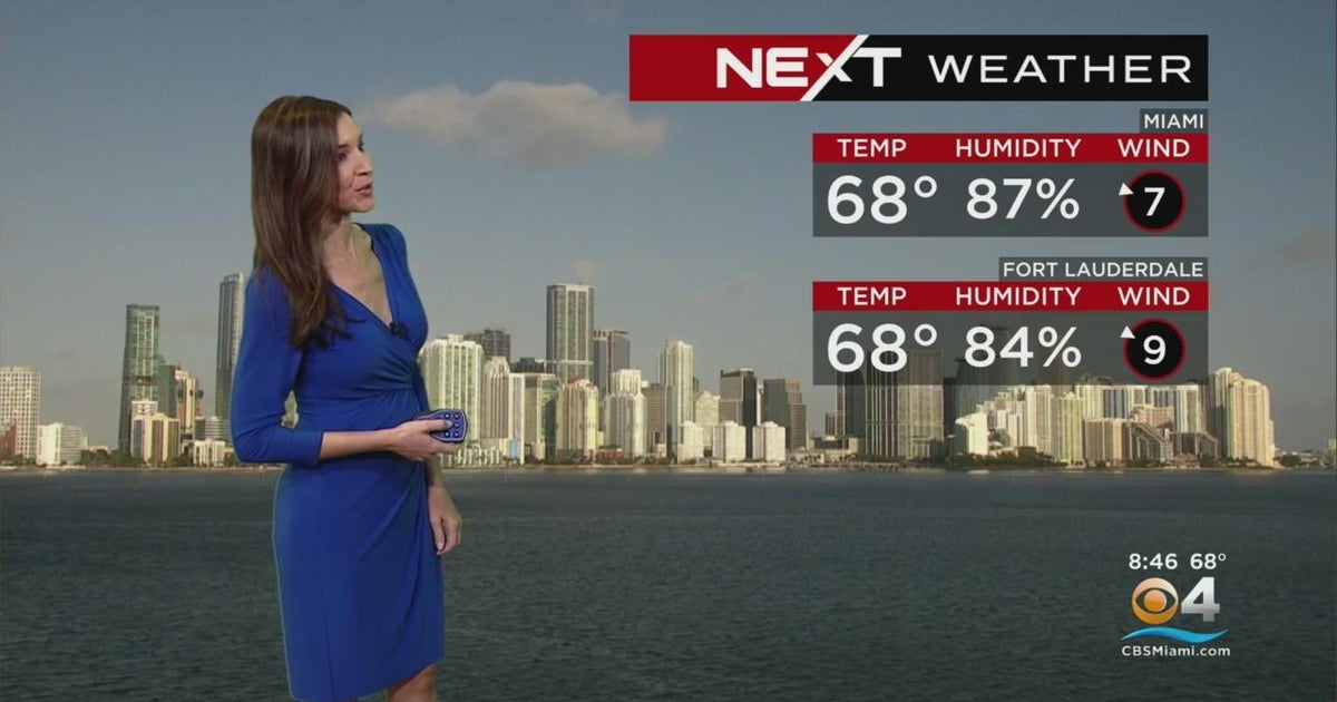 Weekend Forecast: Cold front ahead - CBS Miami