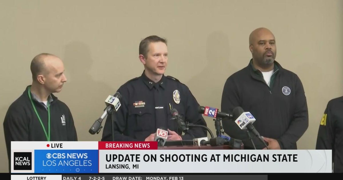 Michigan State shooting suspect located, police say - CBS Los Angeles