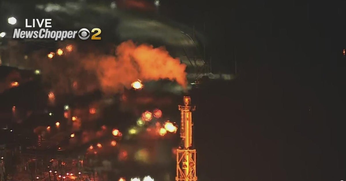 Shell says 'issue' at Beaver County plant leads to flaring - CBS Pittsburgh