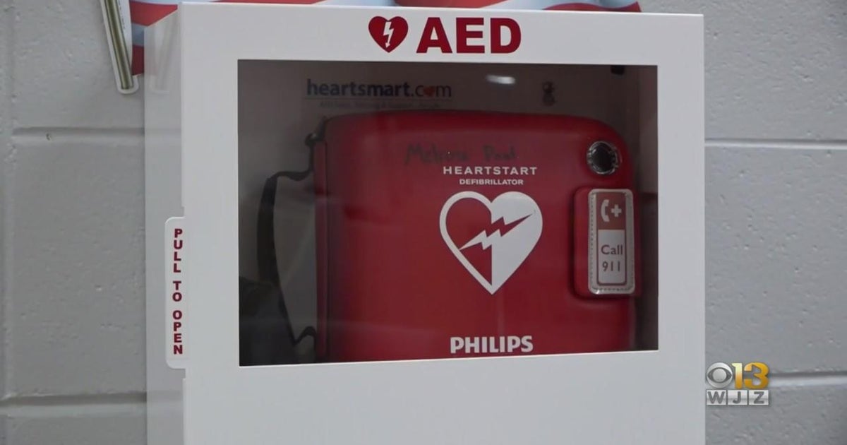 Maryland bill being pushed that would require AEDs in more public places - CBS Baltimore