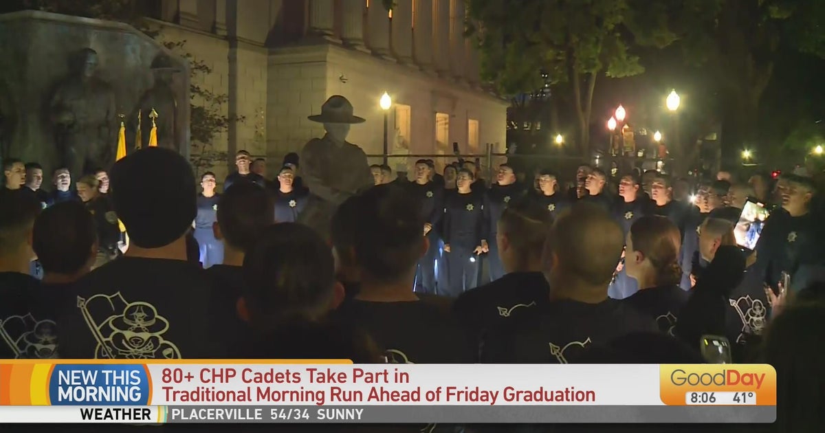 CHP cadets take part in run to the Capitol tradition - Good Day Sacramento