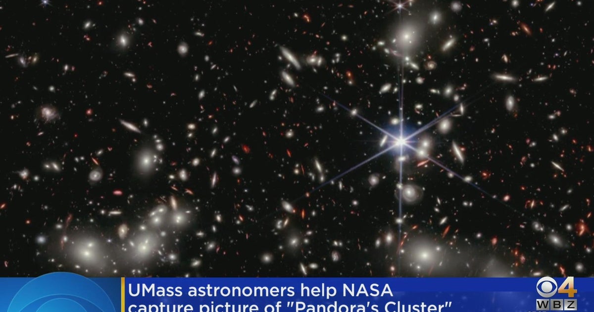UMass astronomers help NASA capture pictures of "Pandora's Cluster ...