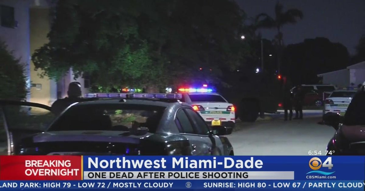 Man killed in standoff with Miami-Dade police - CBS Miami