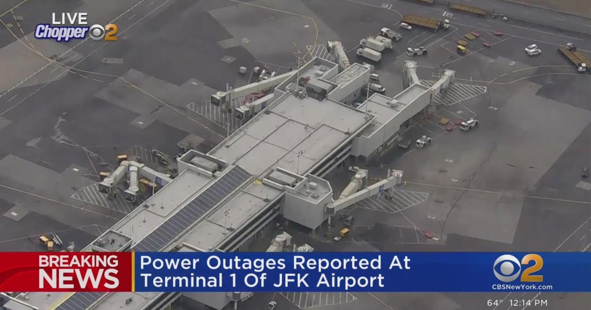 Power outage reported at JFK Airport - CBS New York Power outage reported at JFK Airport - CBS New York