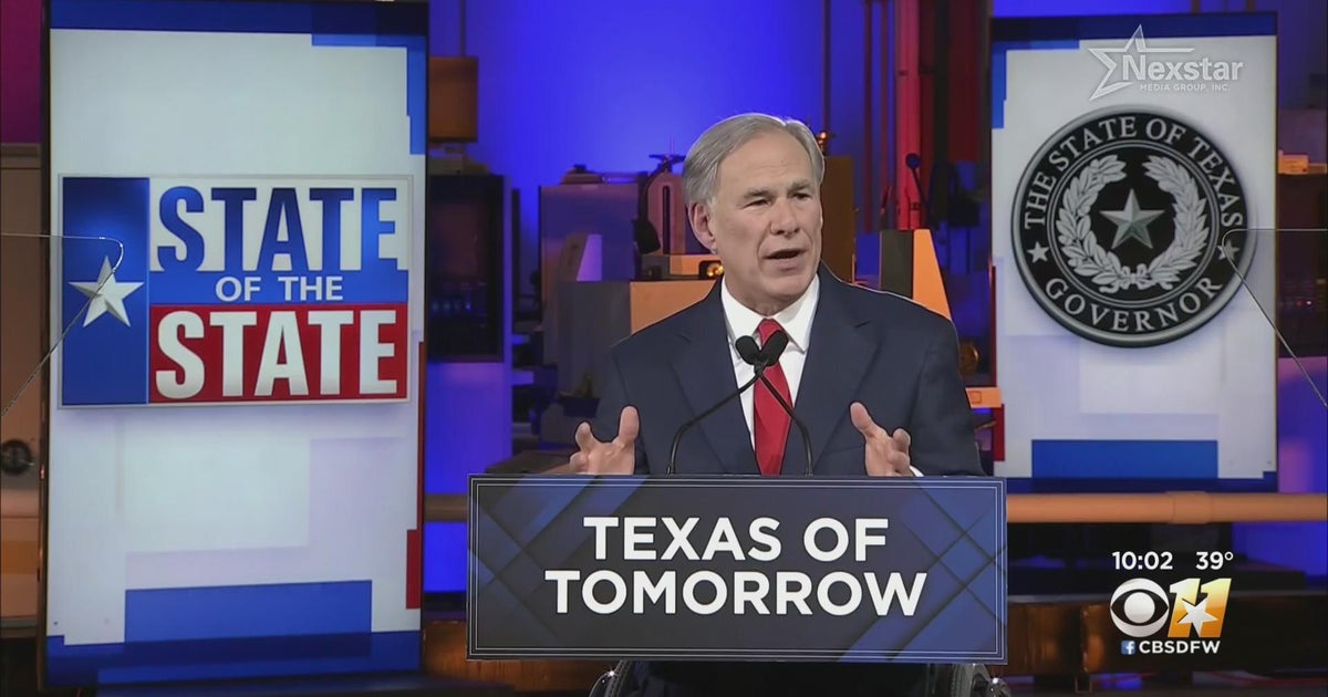 Jack Fink recaps Governor Abbott's State of the State Address - CBS Texas