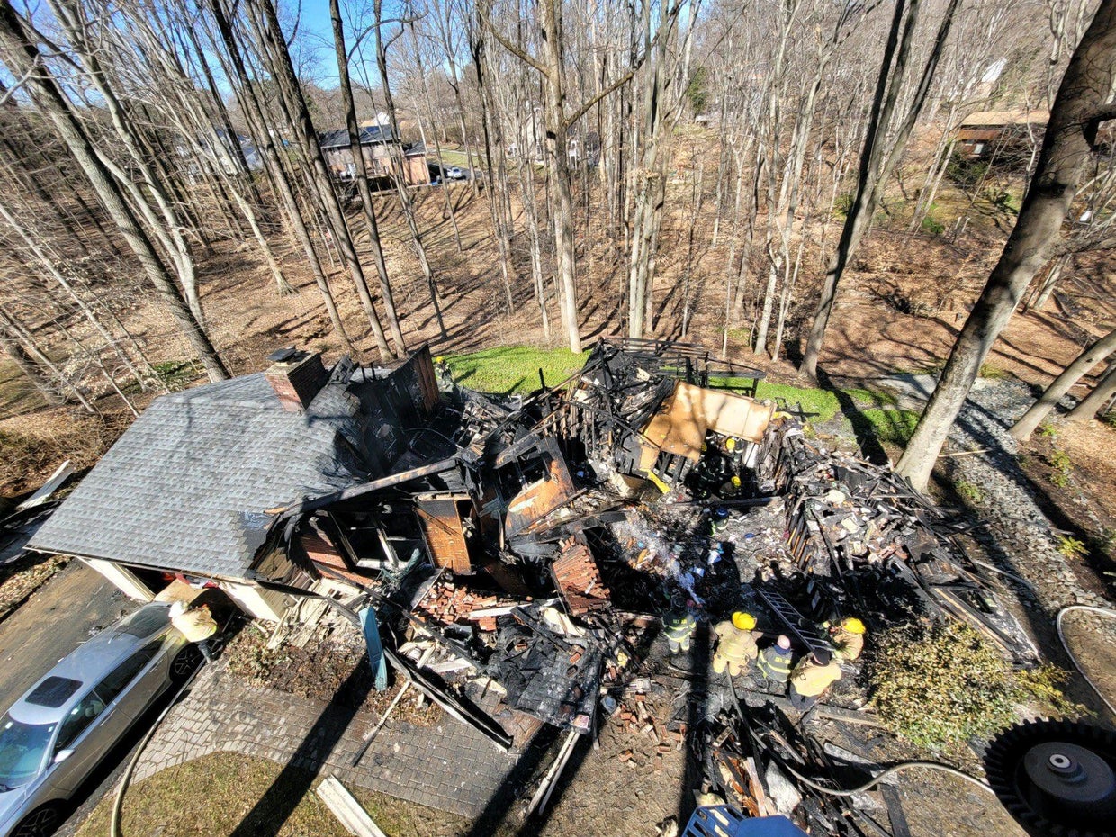 Fire investigators search for survivors following reported house ...