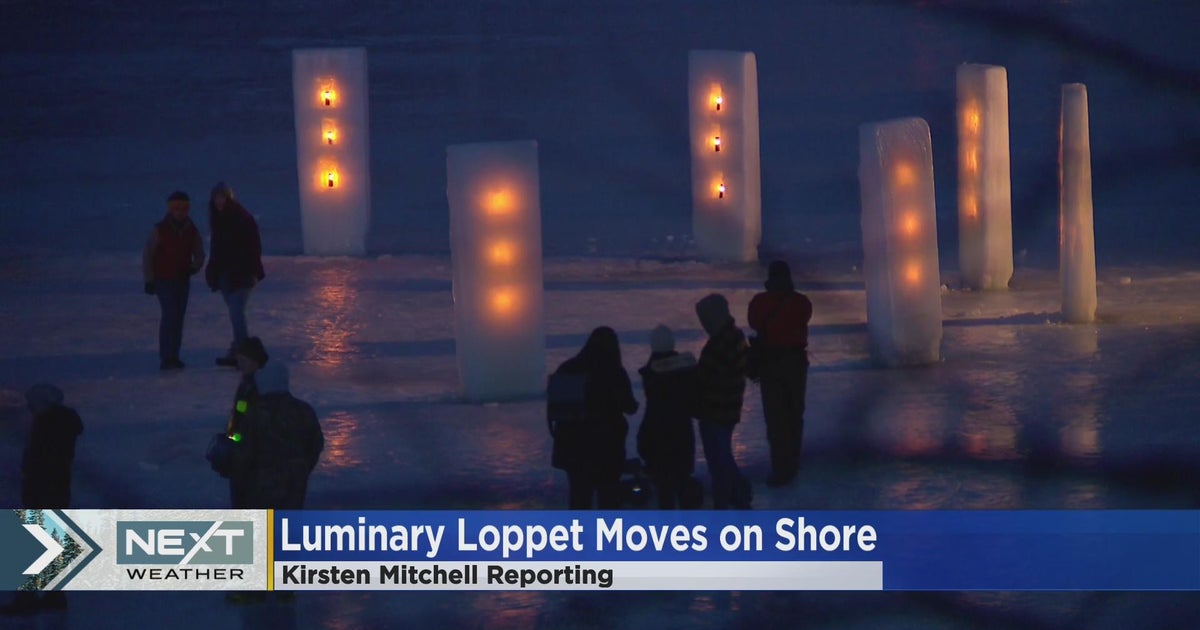Thousands show up to Luminary Loppet on land - CBS Minnesota