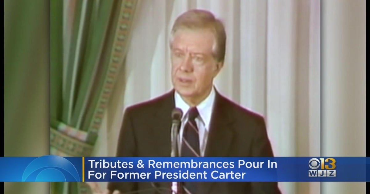 Community pays tribute to Former President Jimmy Carter - CBS Baltimore