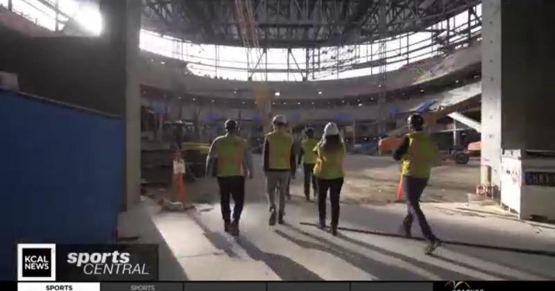 Intuit Dome (just about) ready for its close-up - CBS Los Angeles