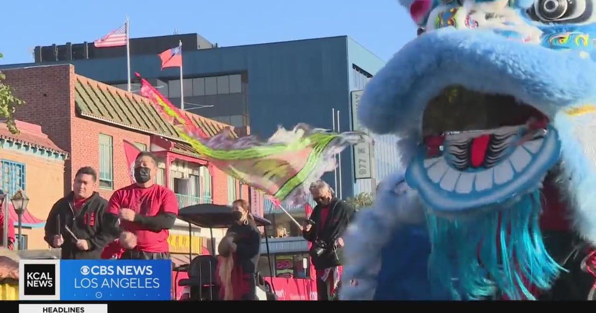 Thousands gather for Chinatown's Firecracker event - CBS Los Angeles