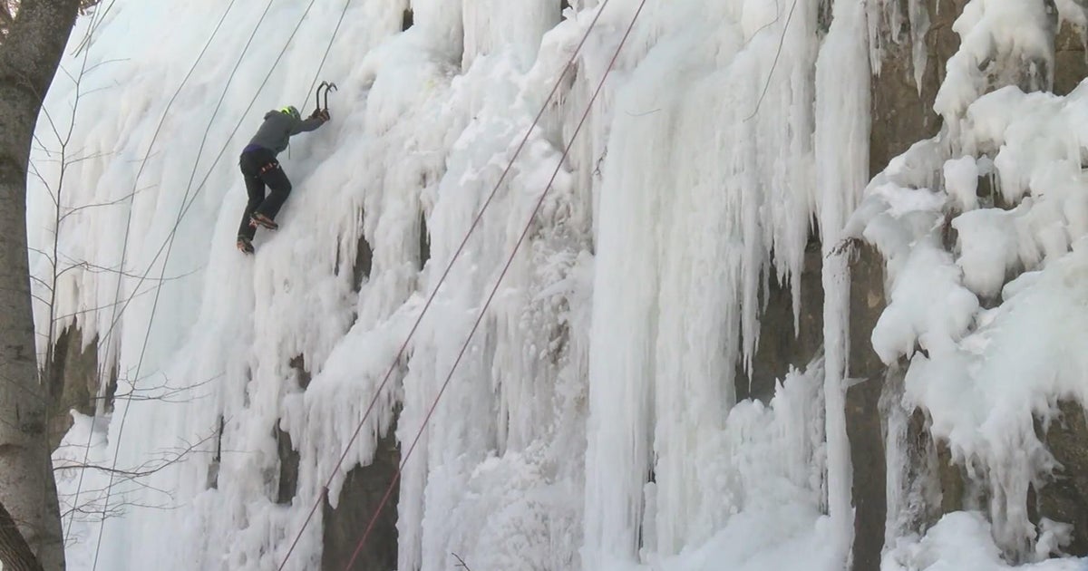 Winona’s ice park is seeing major action this winter - CBS Minnesota