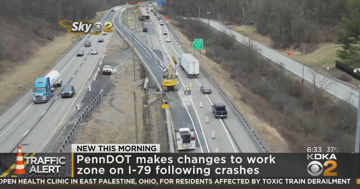 PennDOT making changes after new crossover split on I-79 causes ...