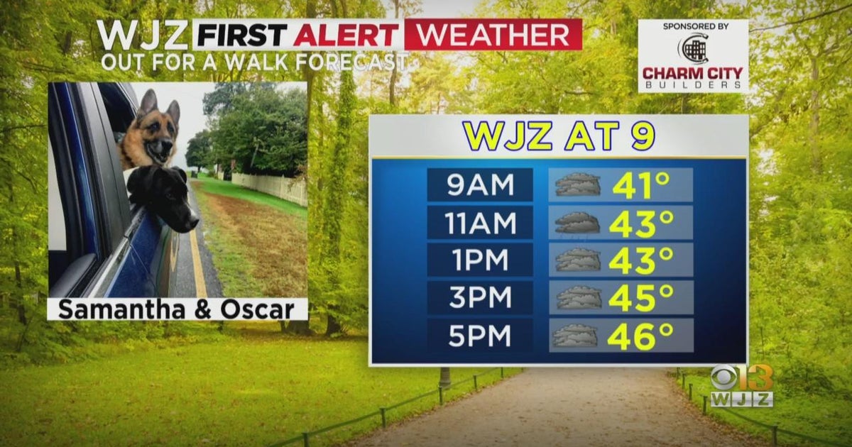 Meteorologist Meg McNamara has your Wednesday morning forecast - CBS ...