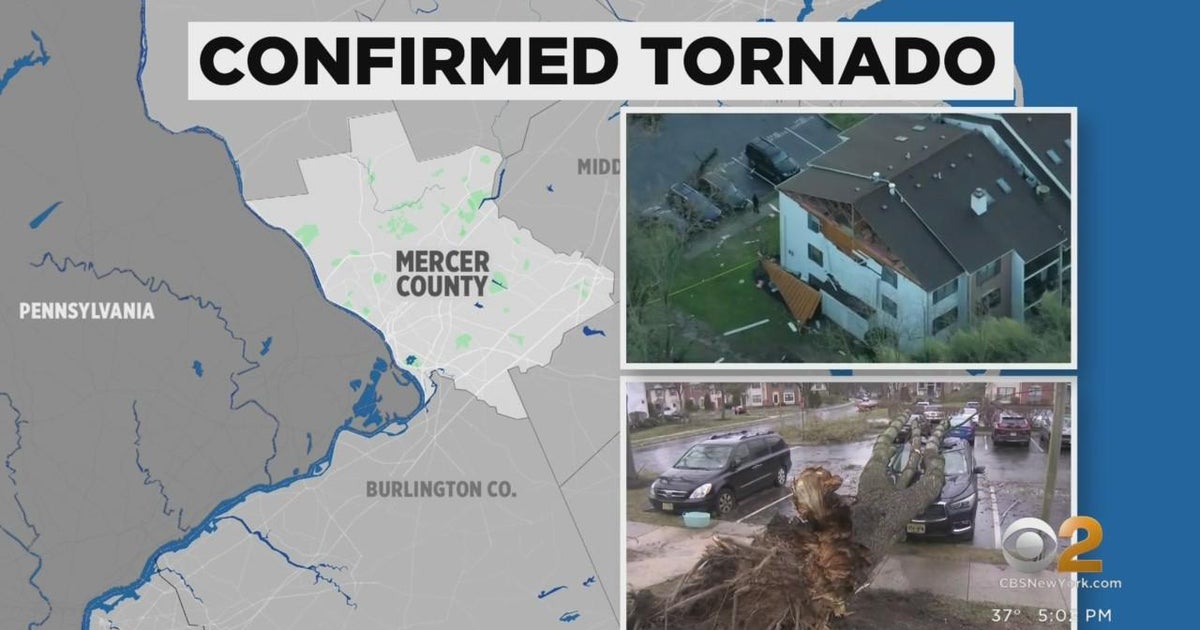 National Weather Service: EF2 tornado touched down in N.J. on Tuesday ...