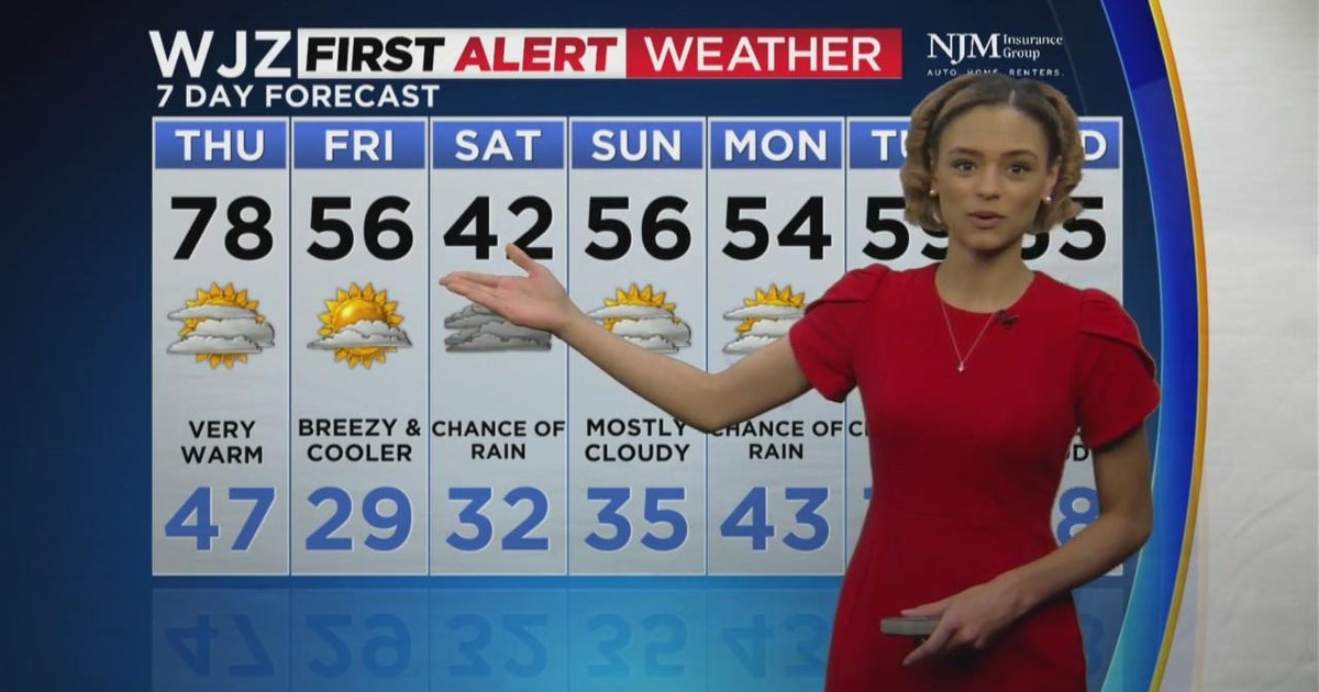 Abigail Degler has your Wednesday evening forecast - CBS Baltimore