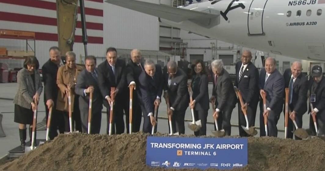 First phase of Terminal 6 project at Kennedy Airport begins - CBS New York