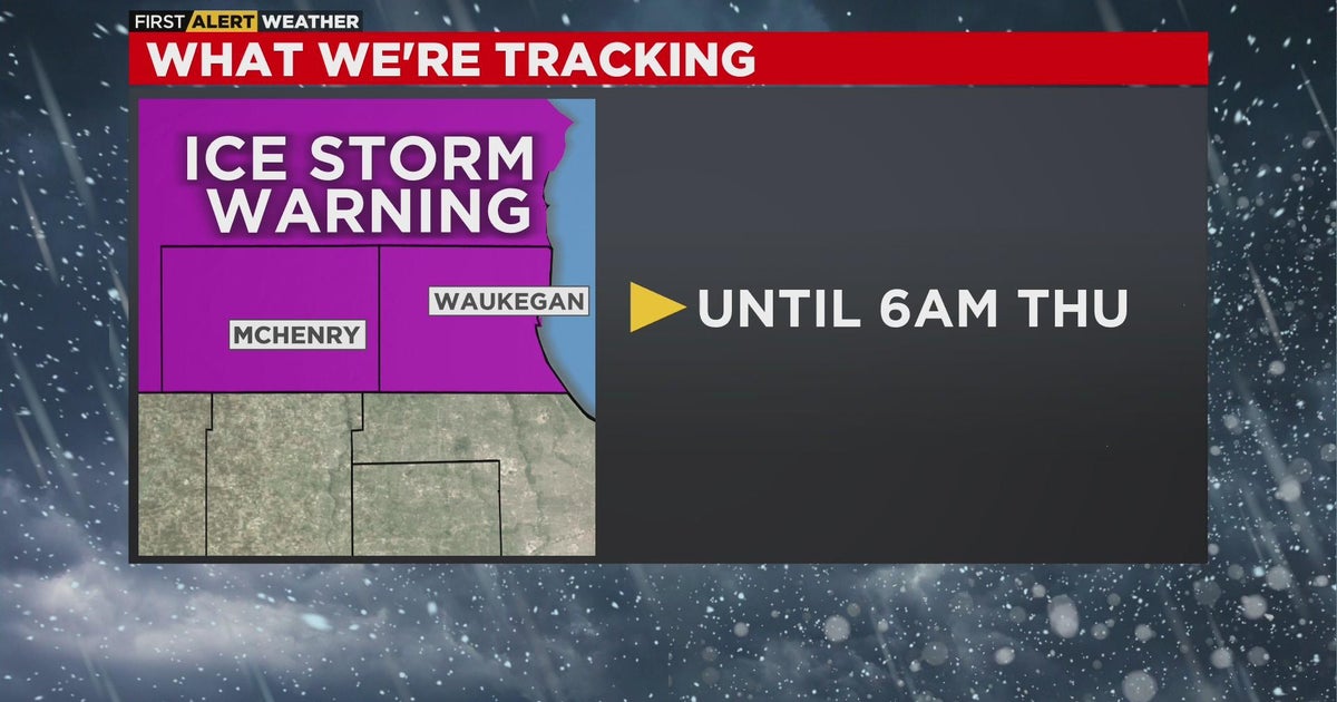 Chicago First Alert Weather: Ice storm warning continues for parts of ...