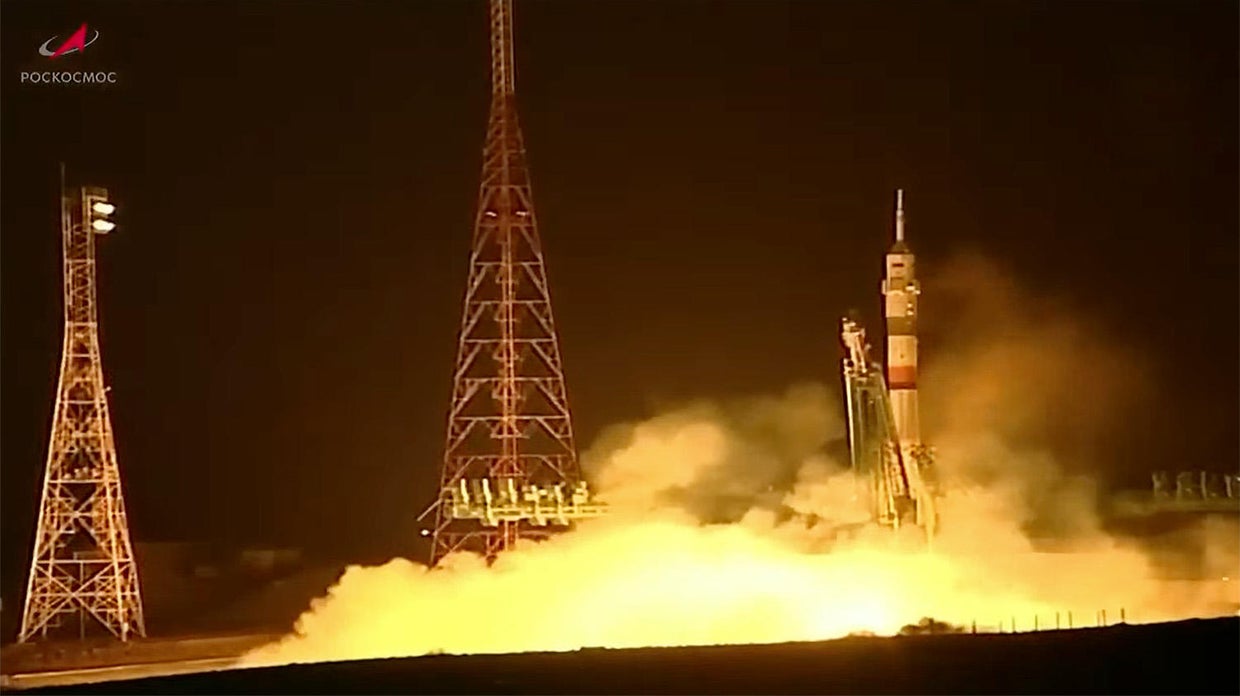 Replacement for damaged Soyuz crew ferry ship launched on flight to ...