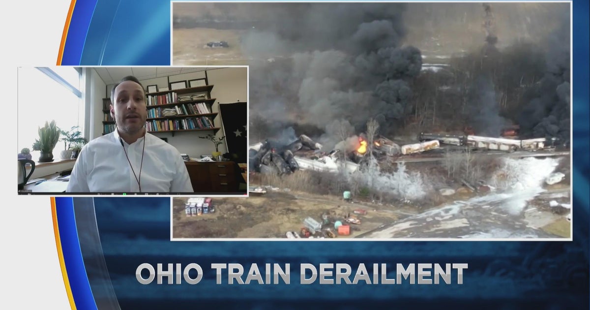 New study on Ohio train derailment - CBS Chicago