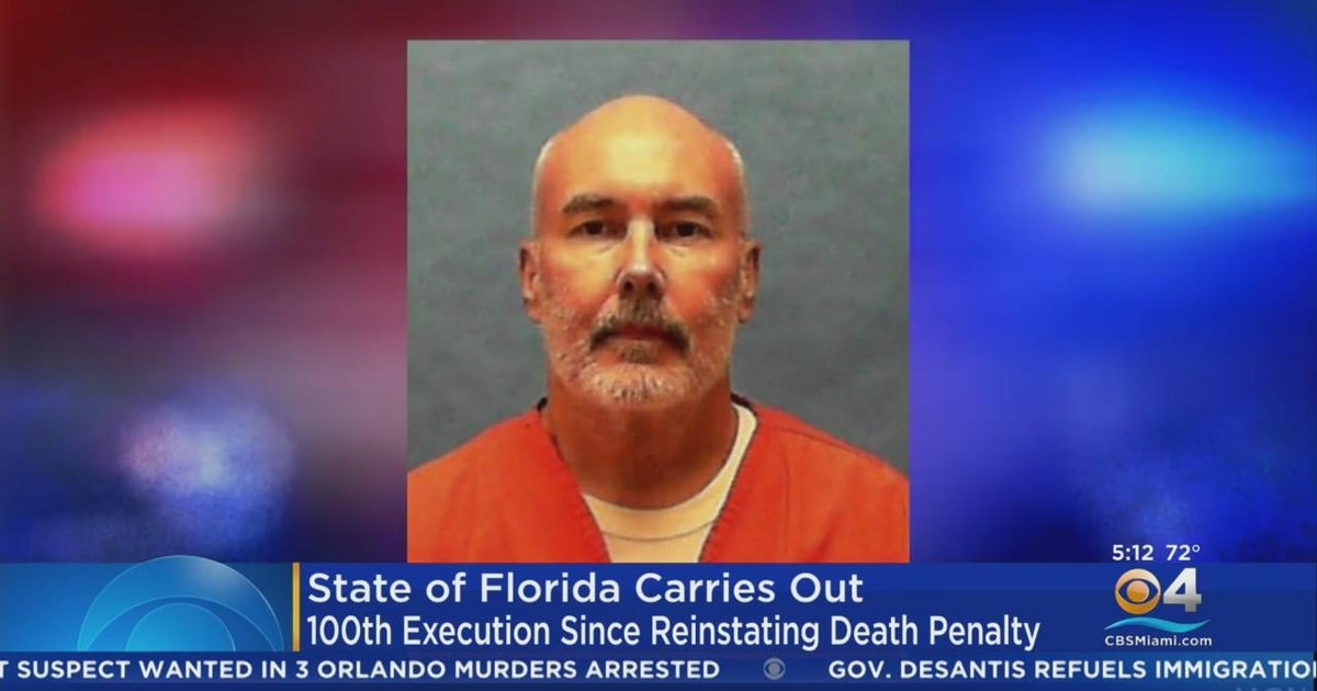 Florida executes man for 1990 murder - CBS Miami
