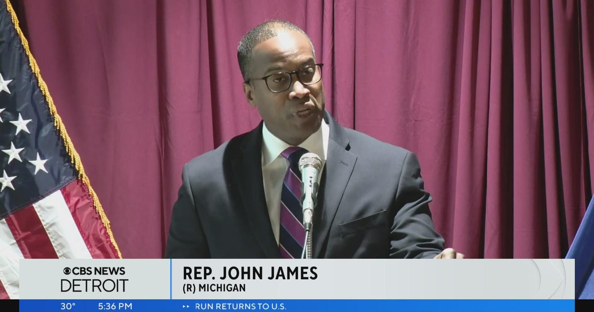 GOP Rep. John James won't seek Michigan's open Senate seat - CBS Detroit