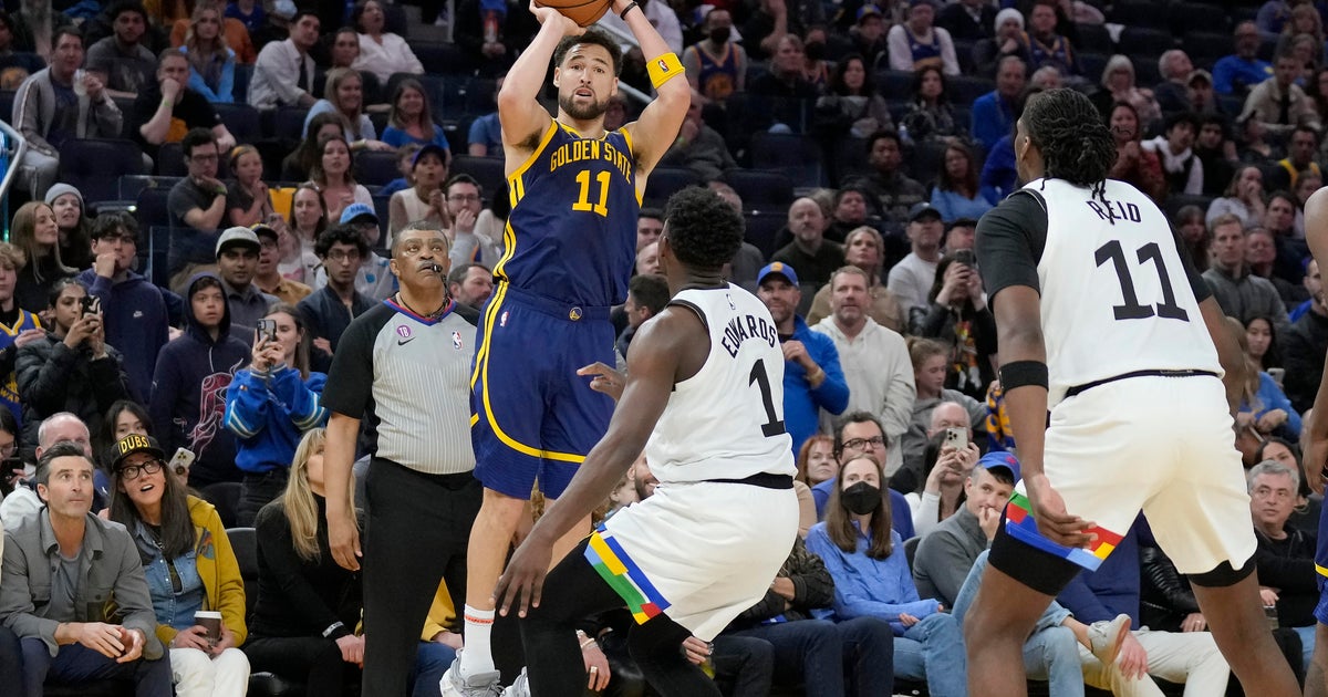 Thompson, Warriors' supporting cast hold off Timberwolves - CBS Minnesota
