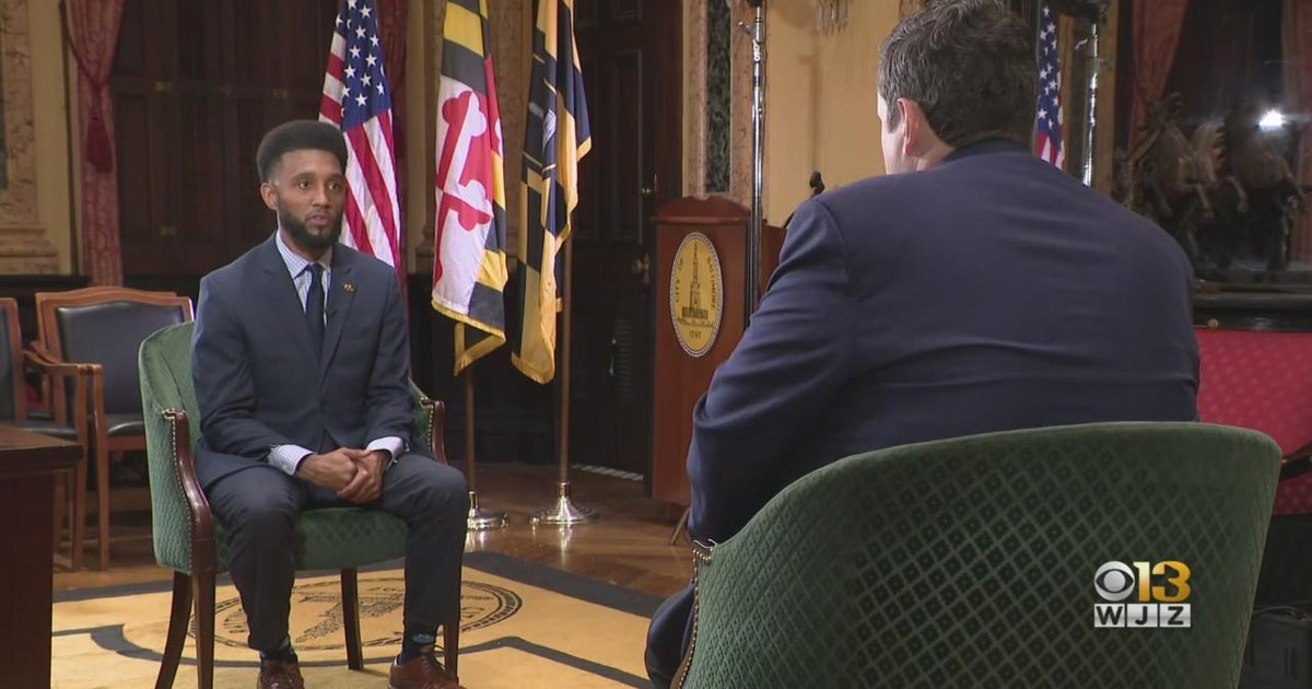 One-on-One with WJZ: Baltimore Mayor Brandon Scott discusses ...
