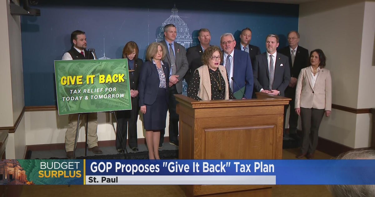 GOP announces "give it back" tax relief plan after surplus forecast ...