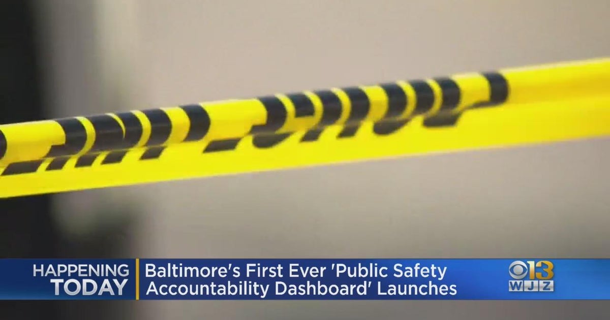 Baltimore's first ever 'Public Safety Accountability Dashboard ...