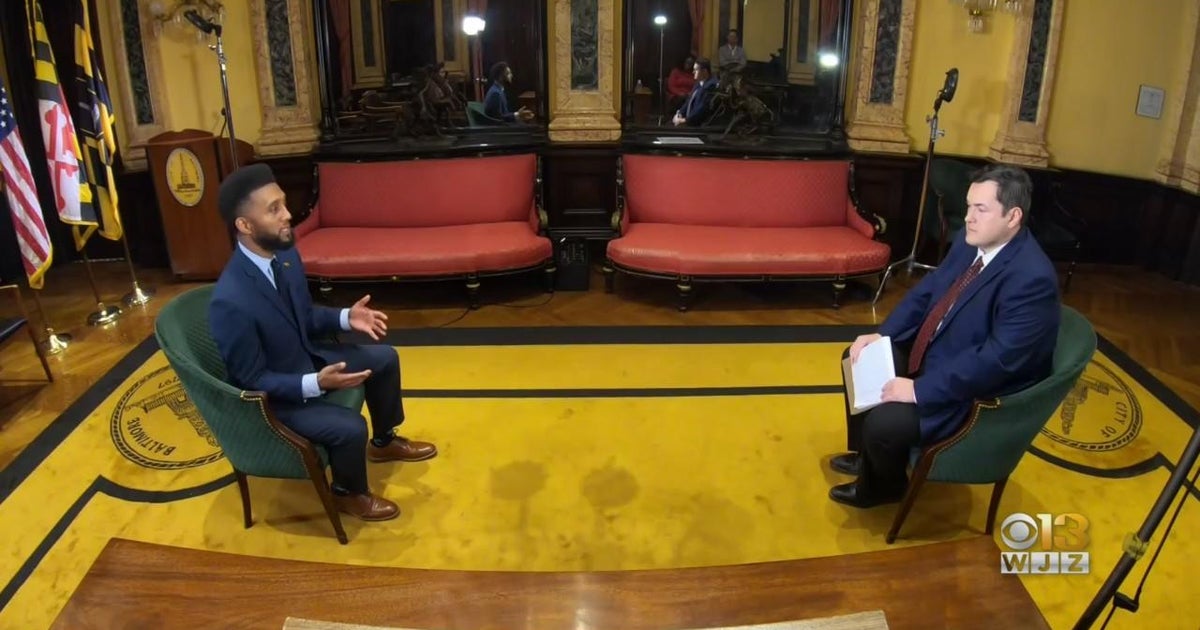 One-on-One with WJZ: Baltimore Mayor Brandon Scott discusses ...