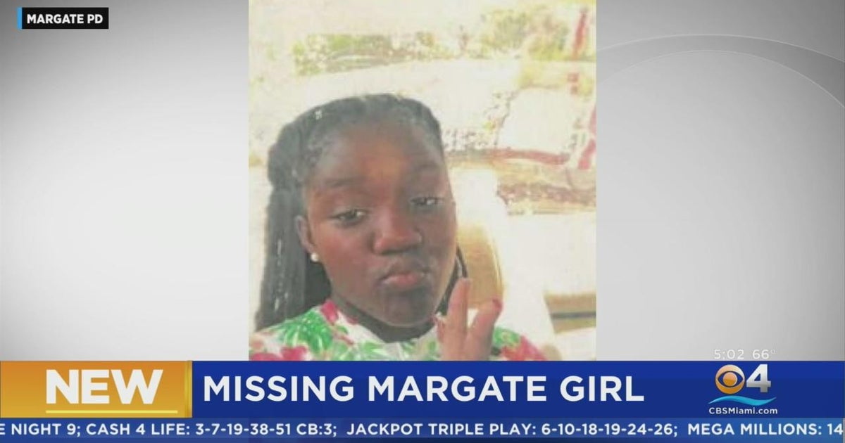 Margate police searching for missing girl Brandi Williams - CBS Miami