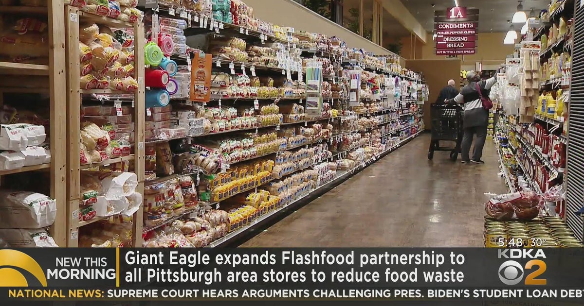 Giant Eagle expands Flashfood partnership - CBS Pittsburgh