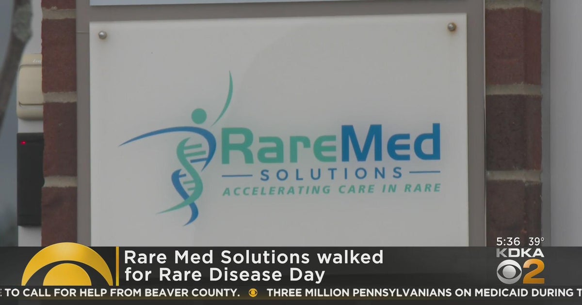 RareMed Solutions walks for Rare Disease Day - CBS Pittsburgh
