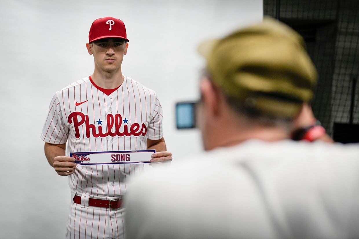 Phillies' Noah Song throws off mound, knows challenges ahead - CBS ...