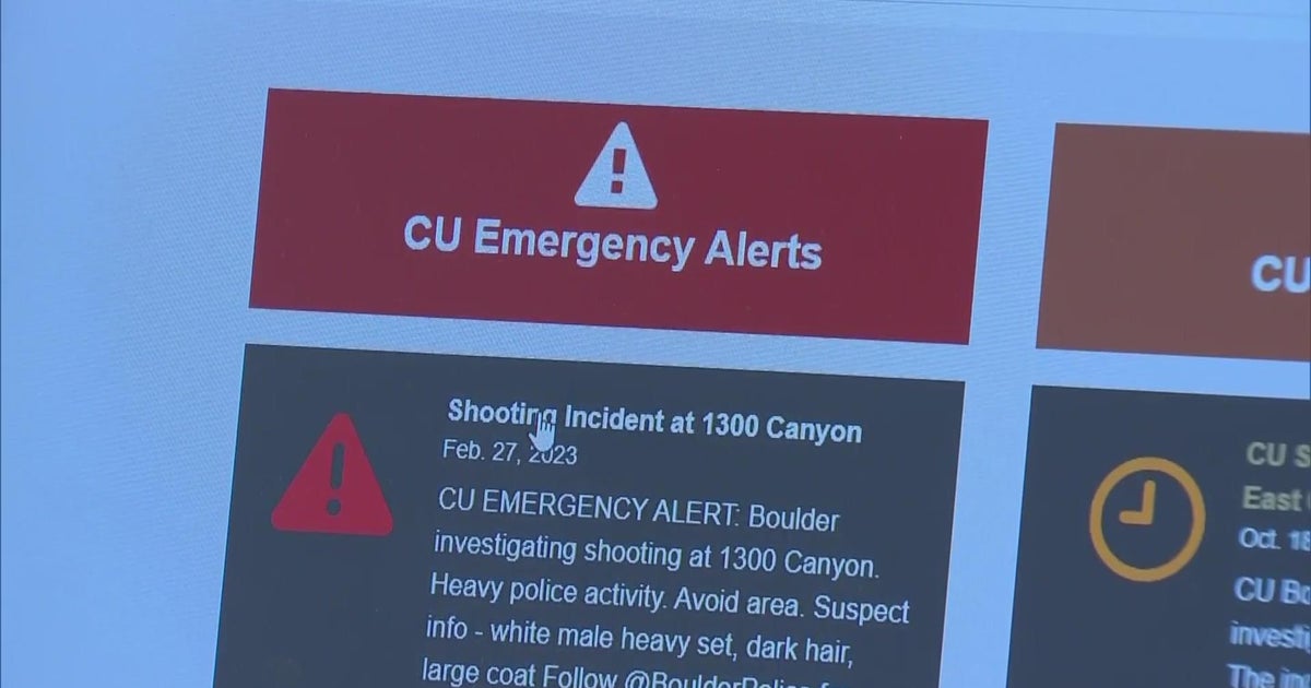 Revamped alert system keeps CU Boulder students informed of threats on ...