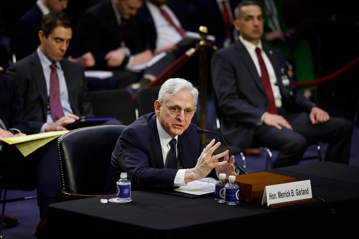 Attorney General Merrick Garland testifies before Senate Judiciary ...